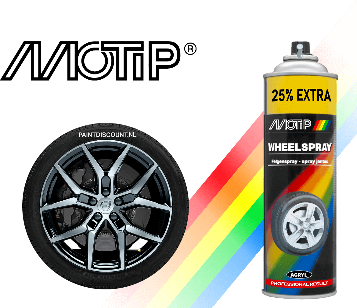Motip Velgenlak 04007 Zilver – Paintdiscount.nl