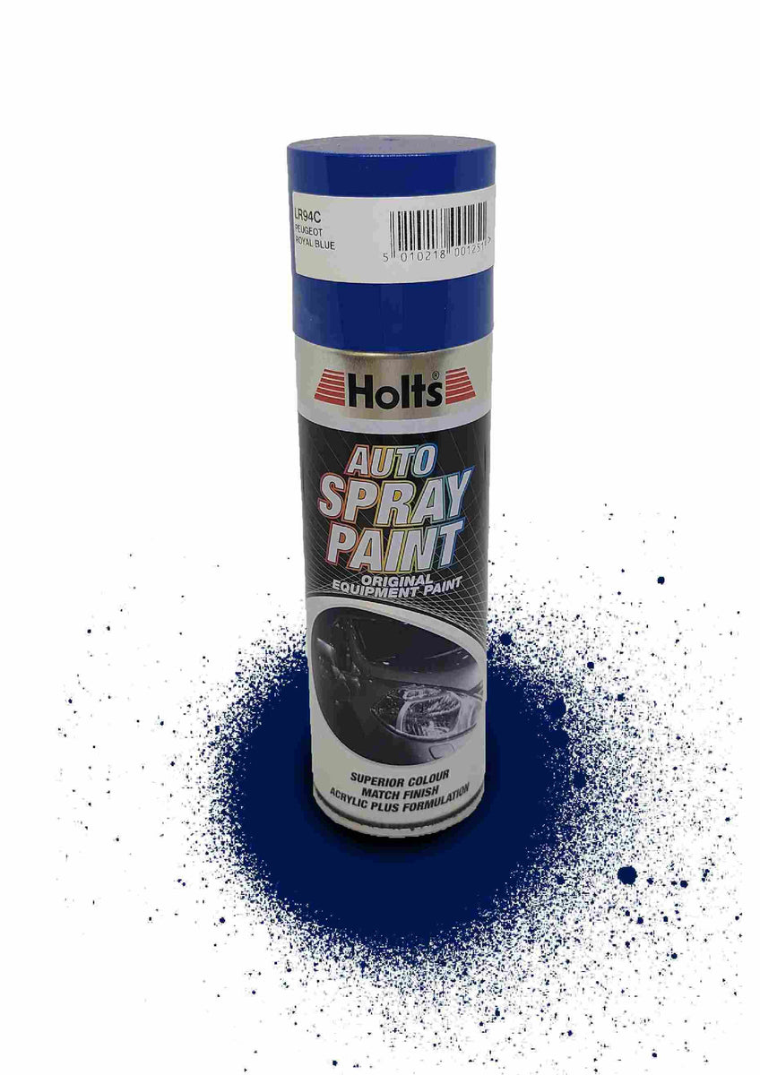 Holts Auto Spray LR94C Peugeot Royal Blue Blauw (outlet) – Paintdiscount.nl