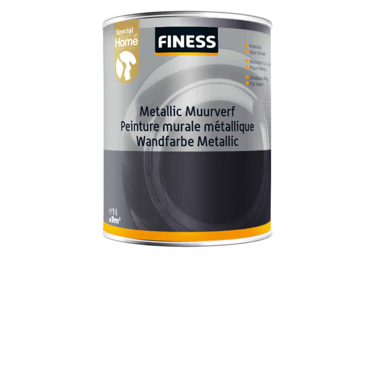 Finess Metallic Muurverf – Paintdiscount.nl